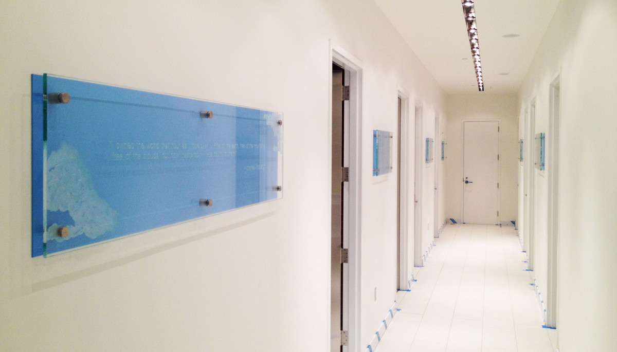 Glass Graphics | Examples of Signs & Glass Mounted on Stand-Offs ...