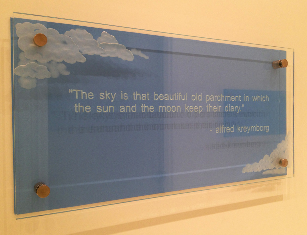 Glass Graphics | Examples of Signs & Glass Mounted on Stand-Offs ...