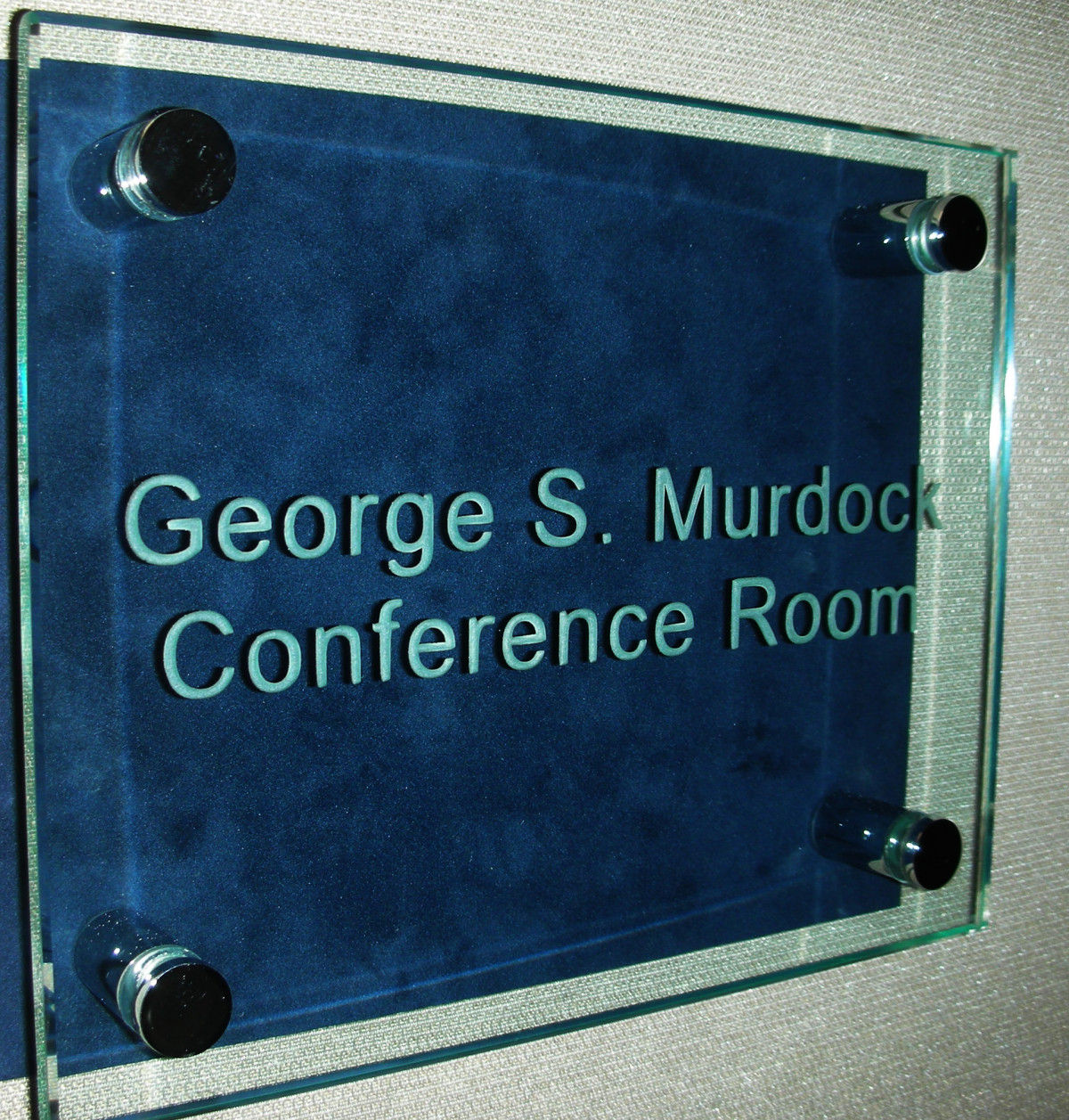 Glass Graphics | Examples of Signs & Glass Mounted on Stand-Offs ...